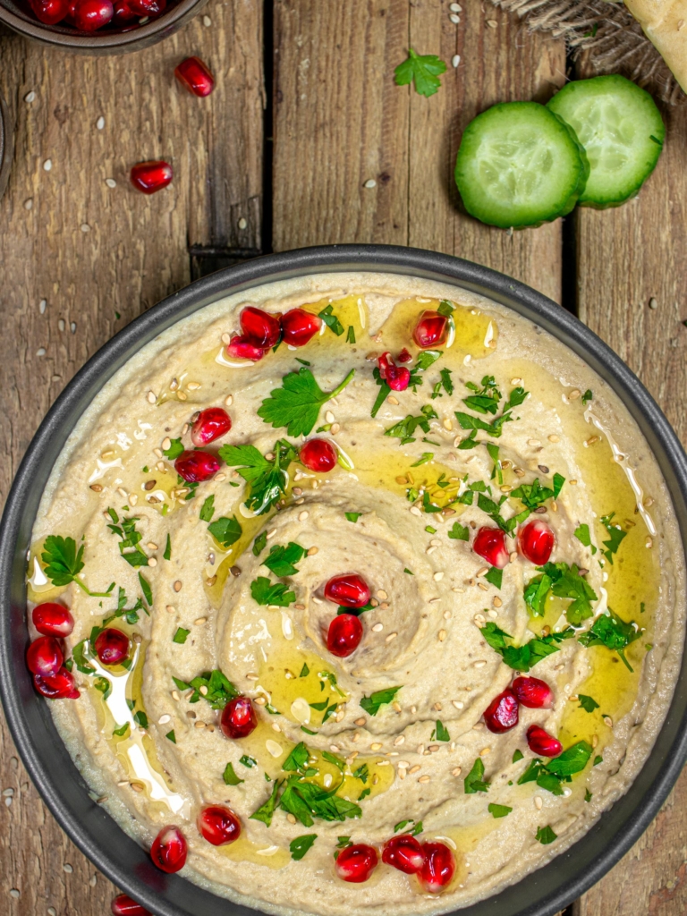 Spannende Baba Ganoush Rezept Bild