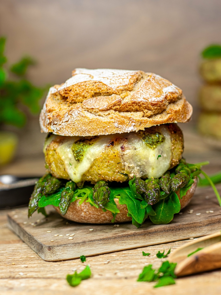 Kartoffel-Laibchen Burger - Kitchenfae