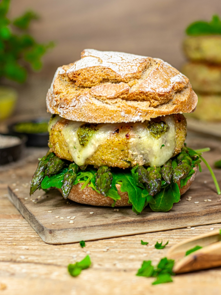 Kartoffel-Laibchen Burger - Kitchenfae